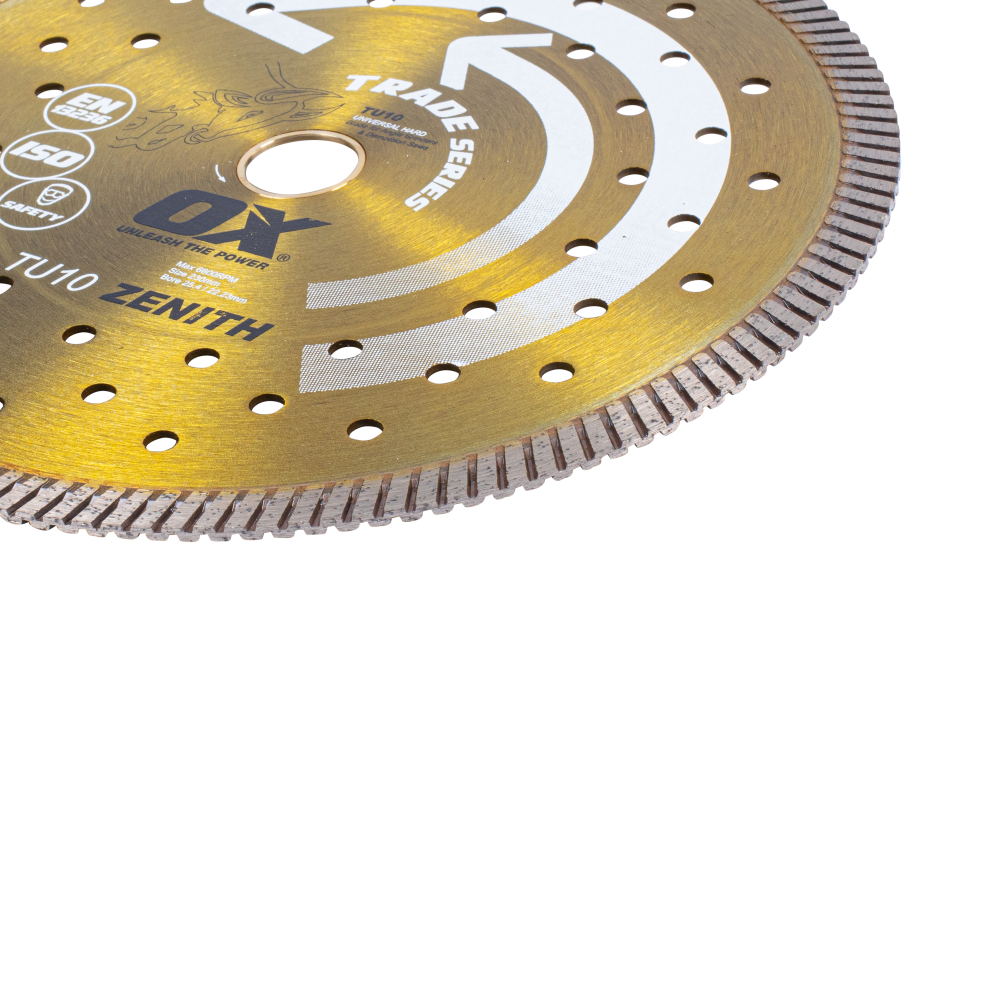 OX Premium Univeral/Hard Turbo Diamond Blade - 9-Inch - OX Tools New ...